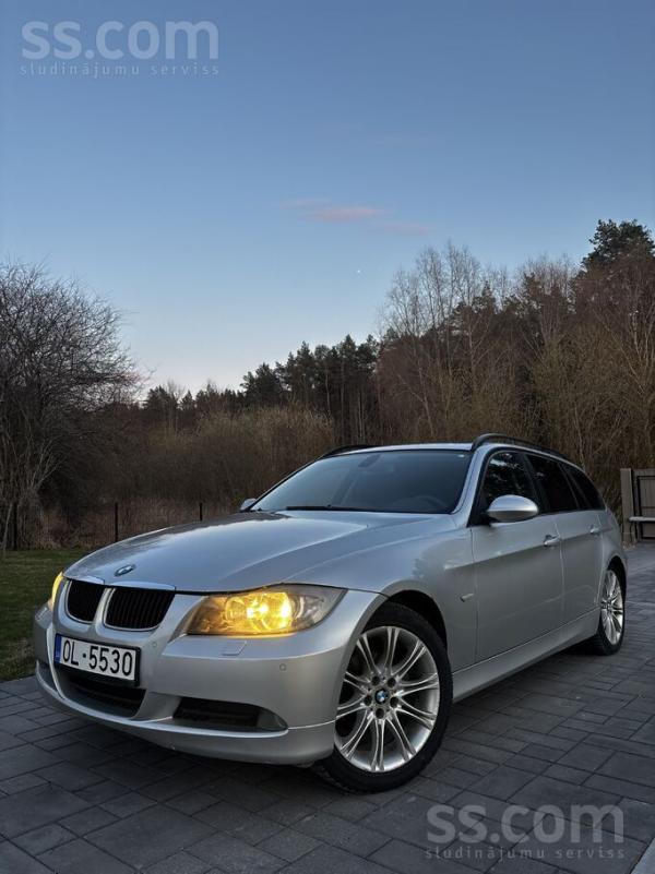 Grey BMW 320 2007 in Riga, with an engine capacity of 2.00 L and mileage of 377 thousand km for 3450 €, photo 1 on AUTOMOTO.COM.LV