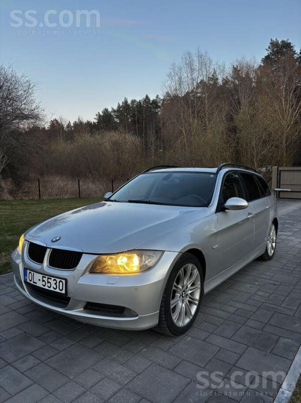 Grey BMW 320 2007 in Riga, with an engine capacity of 2.00 L and mileage of 377 thousand km for 3450 €, photo 2 on AUTOMOTO.COM.LV