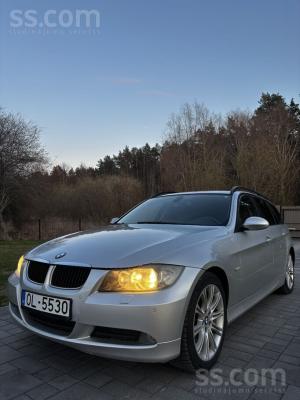 Grey BMW 320 2007 in Riga, with an engine capacity of 2.00 L and mileage of 377 thousand km for 3450 €, photo 4 on AUTOMOTO.COM.LV