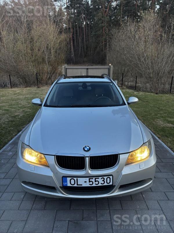 Grey BMW 320 2007 in Riga, with an engine capacity of 2.00 L and mileage of 377 thousand km for 3450 €, photo 4 on AUTOMOTO.COM.LV