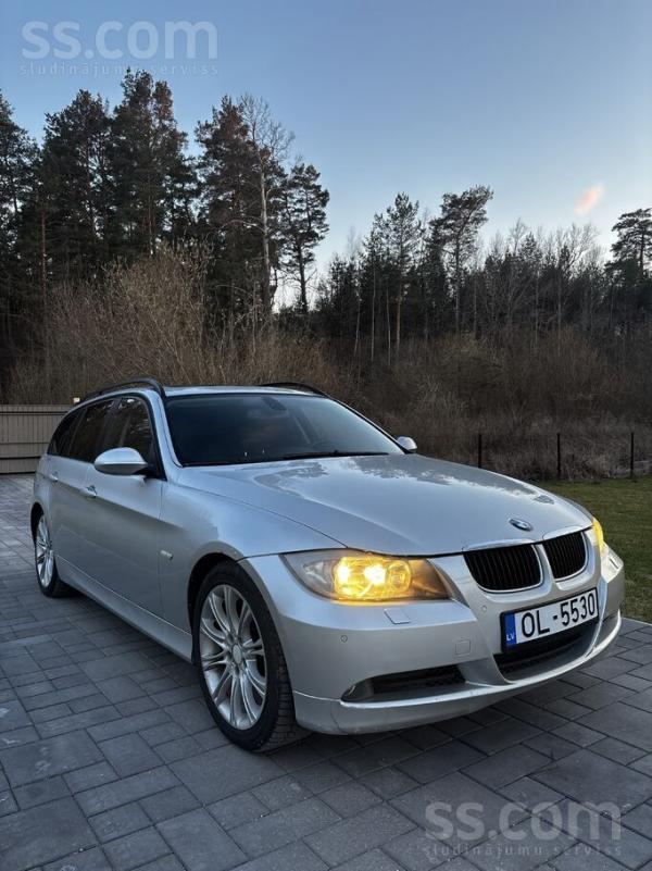 Grey BMW 320 2007 in Riga, with an engine capacity of 2.00 L and mileage of 377 thousand km for 3450 €, photo 5 on AUTOMOTO.COM.LV
