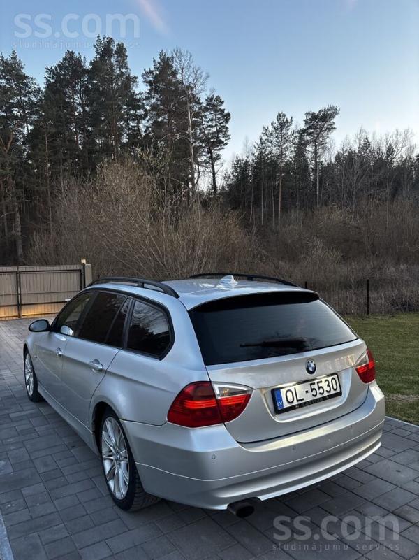 Grey BMW 320 2007 in Riga, with an engine capacity of 2.00 L and mileage of 377 thousand km for 3450 €, photo 9 on AUTOMOTO.COM.LV