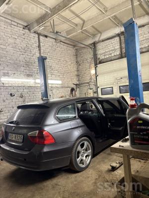 Pelēks BMW 320 2007 Kuldīga, ar dzinēja tilpumu 2.00 L un nobraukumu 0 tūkst. km par 1950 €, foto 8 vietnē AUTOMOTO.COM.LV