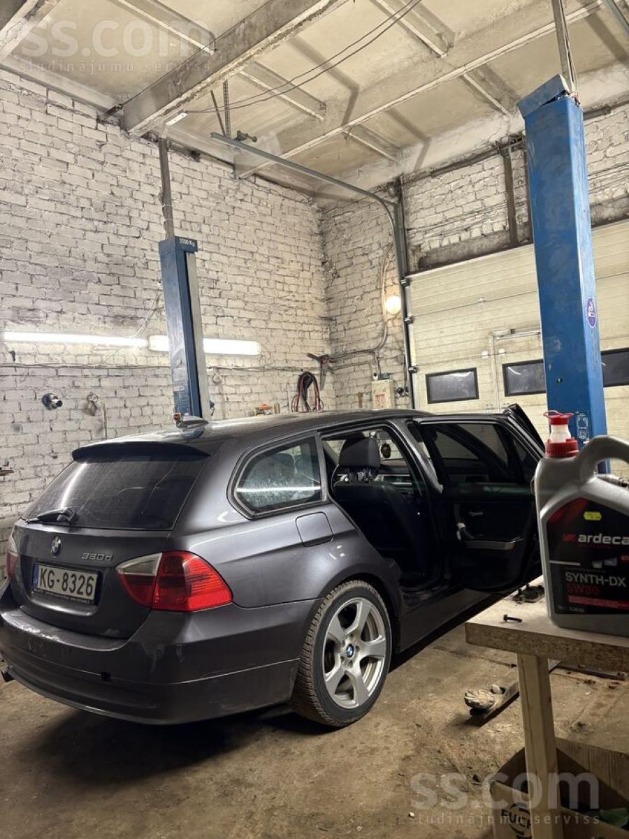 Pelēks BMW 320 2007 Kuldīga, ar dzinēja tilpumu 2.00 L un nobraukumu 0 tūkst. km par 1950 €, foto 8 vietnē AUTOMOTO.COM.LV