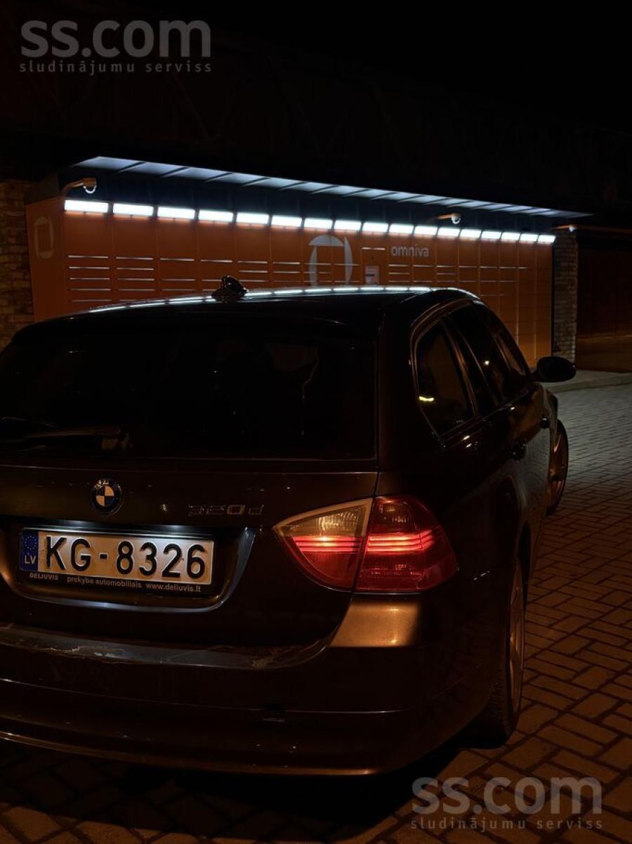 Pelēks BMW 320 2007 Kuldīga, ar dzinēja tilpumu 2.00 L un nobraukumu 0 tūkst. km par 1950 €, foto 10 vietnē AUTOMOTO.COM.LV