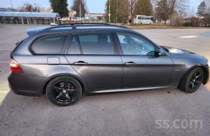 Grey BMW 320 2007 in Ogre, with an engine capacity of 2.00 L and mileage of 354 thousand km for 4500 €, photo 3 on AUTOMOTO.COM.LV