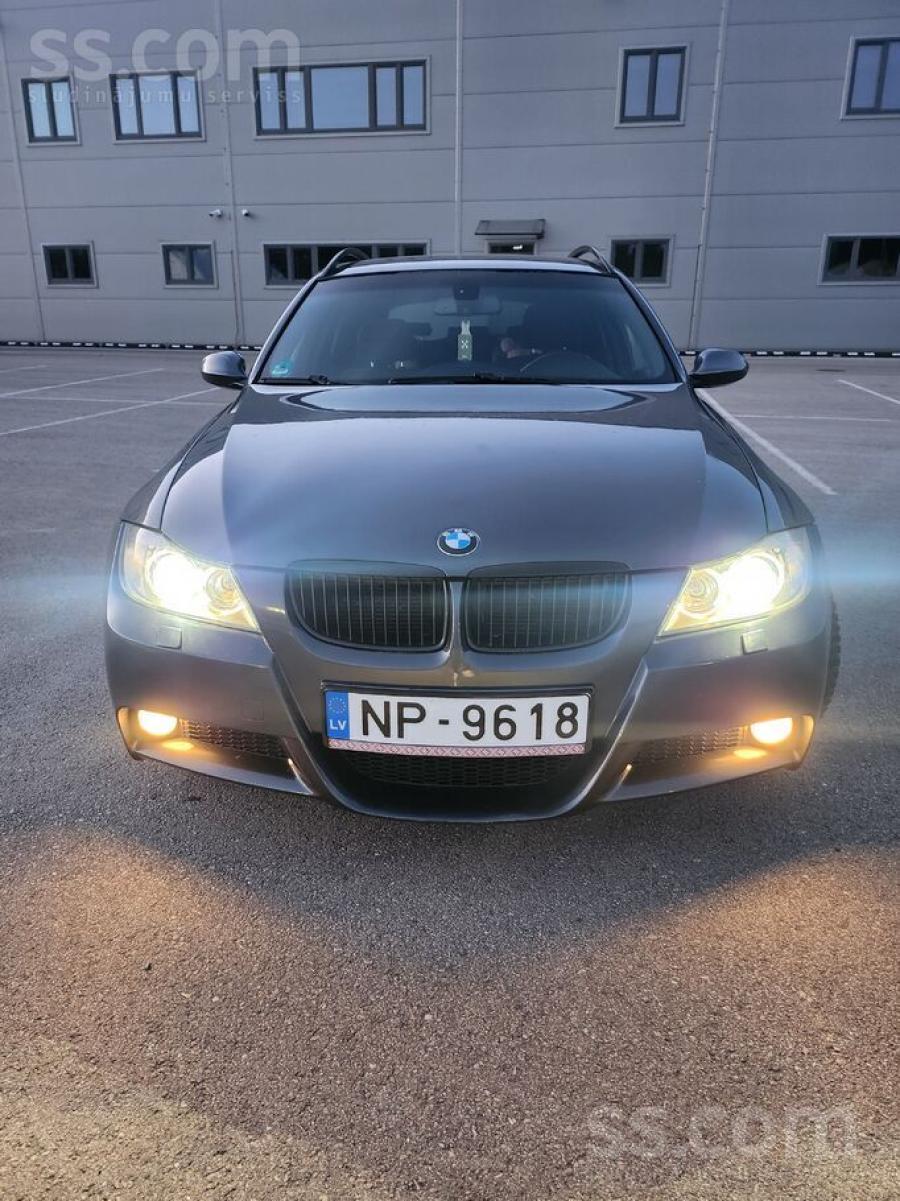 Grey BMW 320 2007 in Ogre, with an engine capacity of 2.00 L and mileage of 354 thousand km for 4500 €, photo 5 on AUTOMOTO.COM.LV