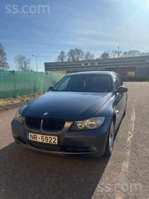 Grey BMW 320 2007 in Riga, with an engine capacity of 2.00 L and mileage of 270 thousand km for 3500 €, photo  on AUTOMOTO.COM.LV