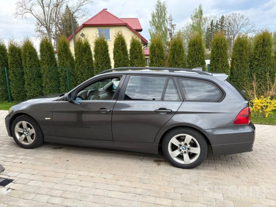 Grey BMW 320 2007 in Ogre, with an engine capacity of 2.00 L and mileage of 459 thousand km for 2000 €, photo 1 on AUTOMOTO.COM.LV