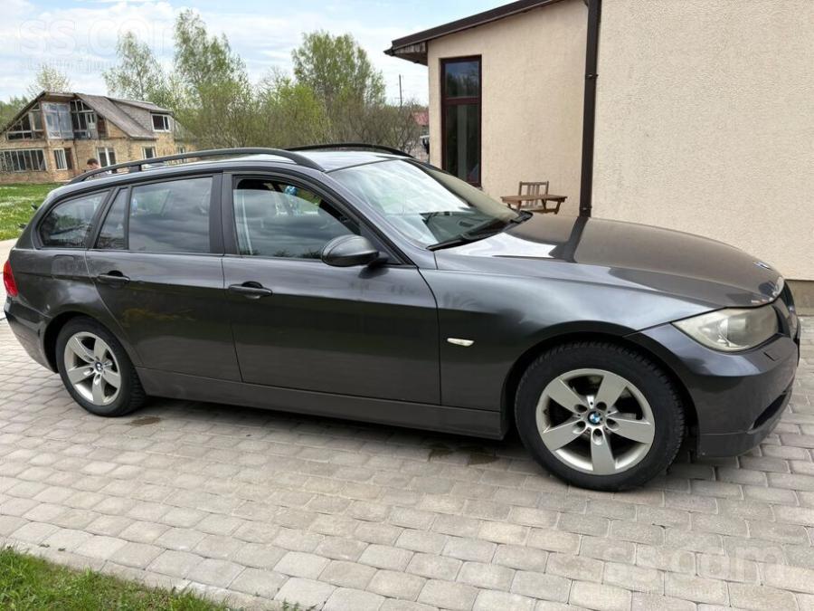 Grey BMW 320 2007 in Ogre, with an engine capacity of 2.00 L and mileage of 459 thousand km for 2000 €, photo 3 on AUTOMOTO.COM.LV