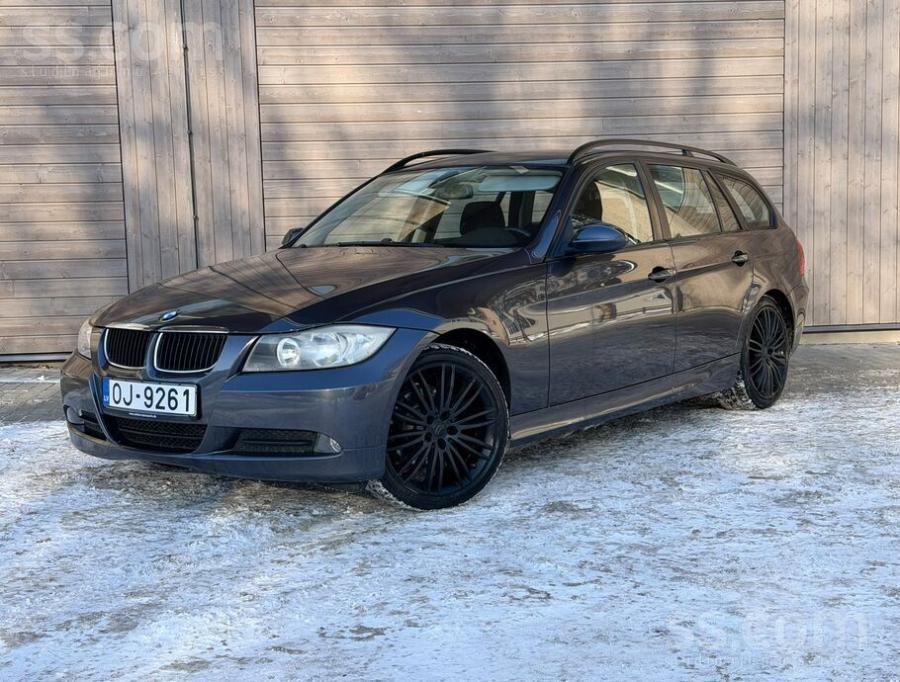 Pelēks BMW 320 2007 Jelgava, ar dzinēja tilpumu 2.00 L un nobraukumu 343 tūkst. km par 3999 €, foto 4 vietnē AUTOMOTO.COM.LV
