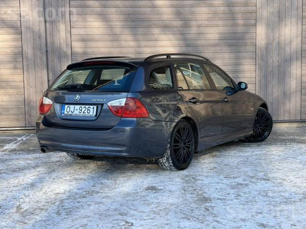 Grey BMW 320 2007 in Jelgava, with an engine capacity of 2.00 L and mileage of 343 thousand km for 3999 €, photo 6 on AUTOMOTO.COM.LV