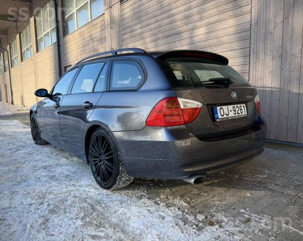 Grey BMW 320 2007 in Jelgava, with an engine capacity of 2.00 L and mileage of 343 thousand km for 3999 €, photo 10 on AUTOMOTO.COM.LV