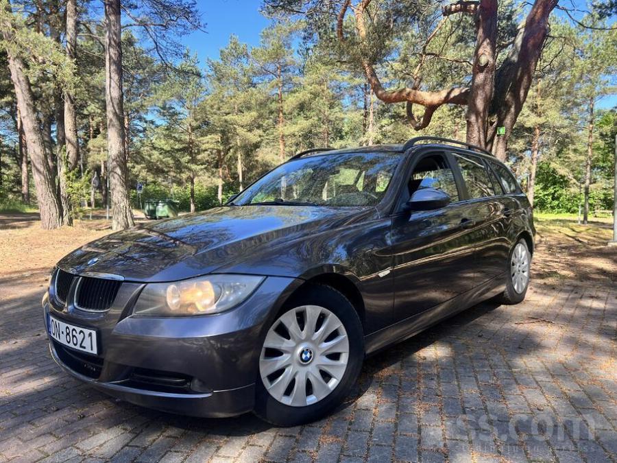 Grey BMW 320 2007 in Riga, with an engine capacity of 2.00 L and mileage of 382 thousand km for 3000 €, photo 1 on AUTOMOTO.COM.LV