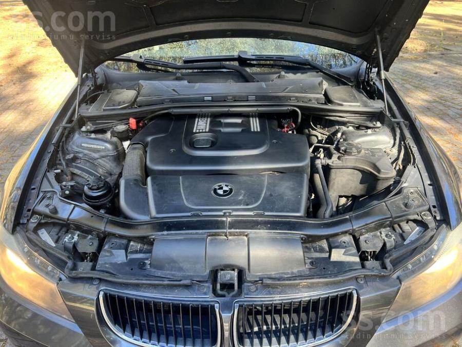 Grey BMW 320 2007 in Riga, with an engine capacity of 2.00 L and mileage of 382 thousand km for 3000 €, photo 19 on AUTOMOTO.COM.LV