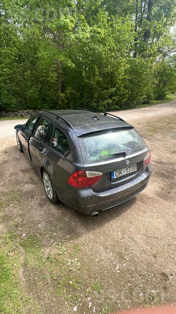 Grey BMW 320 2007 in Balvi, with an engine capacity of 2.00 L and mileage of 430 thousand km for 3800 €, photo 4 on AUTOMOTO.COM.LV