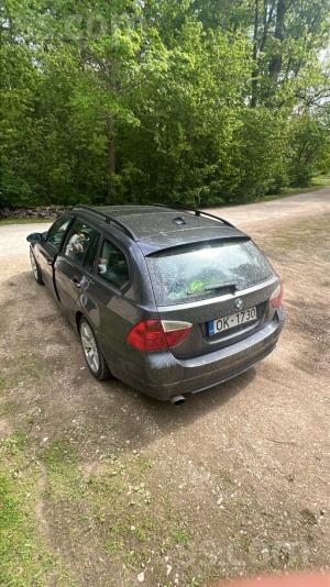Grey BMW 320 2007 in Balvi, with an engine capacity of 2.00 L and mileage of 430 thousand km for 3800 €, photo 5 on AUTOMOTO.COM.LV