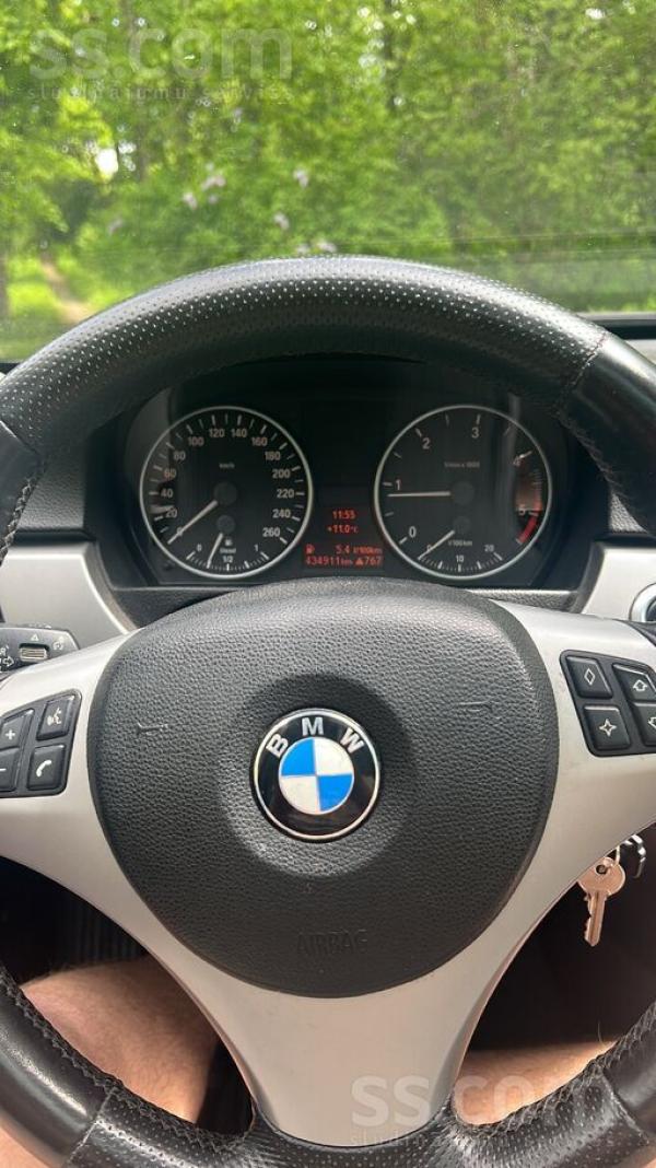 Grey BMW 320 2007 in Balvi, with an engine capacity of 2.00 L and mileage of 430 thousand km for 3800 €, photo 6 on AUTOMOTO.COM.LV