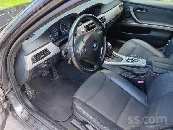 Grey BMW 320 2007 in Riga, with an engine capacity of 2.00 L and mileage of 439 thousand km for 3100 €, photo 9 on AUTOMOTO.COM.LV