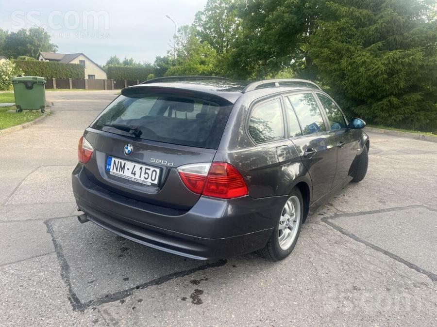 Серый БМВ 320 2007 в Елгава, объемом двигателя 2.00 л и пробегом 279 тыс. км за 2950 €, фото 3 на AUTOMOTO.COM.LV