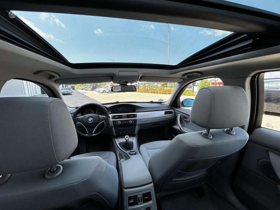 Grey BMW 320 2007 in Vilnius, with an engine capacity of 2.00 L and mileage of 361 thousand km for 3350 €, photo 13 on AUTOMOTO.COM.LV