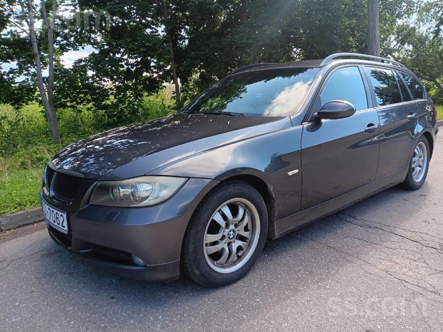 Pelēks BMW 320 2007 Rīga, ar dzinēja tilpumu 2.00 L un nobraukumu 433 tūkst. km par 2850 €, foto 1 vietnē AUTOMOTO.COM.LV
