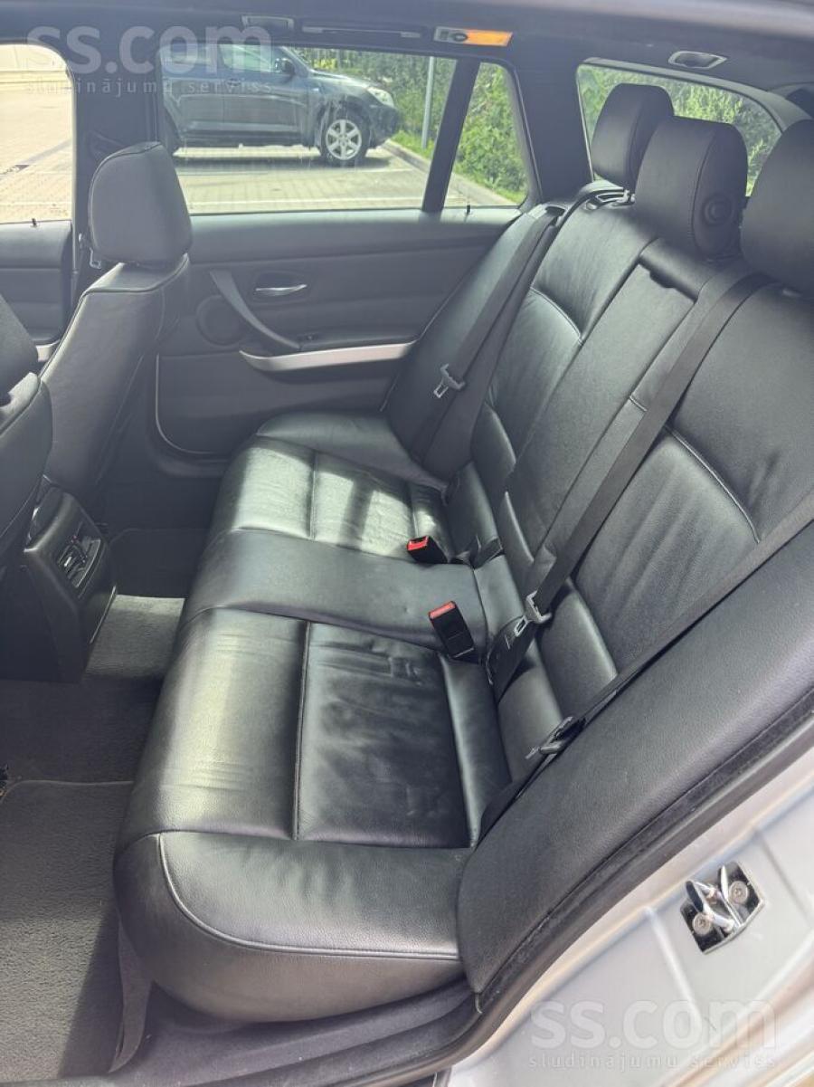 Grey BMW 320 2007 in Riga, with an engine capacity of 2.00 L and mileage of 0 thousand km for 3500 €, photo 12 on AUTOMOTO.COM.LV