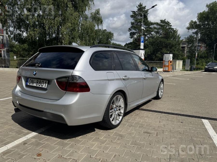 Grey BMW 320 2007 in Riga, with an engine capacity of 2.00 L and mileage of 0 thousand km for 3500 €, photo 14 on AUTOMOTO.COM.LV