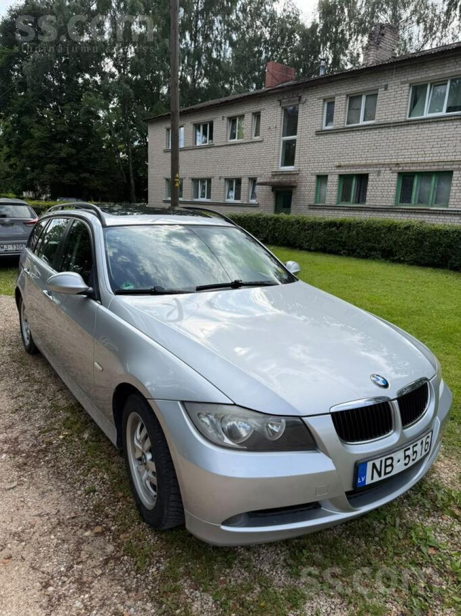 Grey BMW 320 2007 in Riga, with an engine capacity of 2.00 L and mileage of 335 thousand km for 3400 €, photo 6 on AUTOMOTO.COM.LV