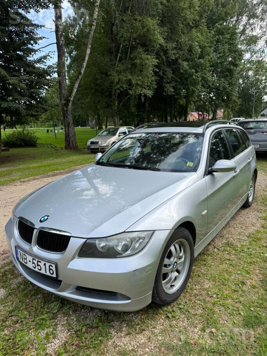 Grey BMW 320 2007 in Riga, with an engine capacity of 2.00 L and mileage of 335 thousand km for 3400 €, photo 7 on AUTOMOTO.COM.LV