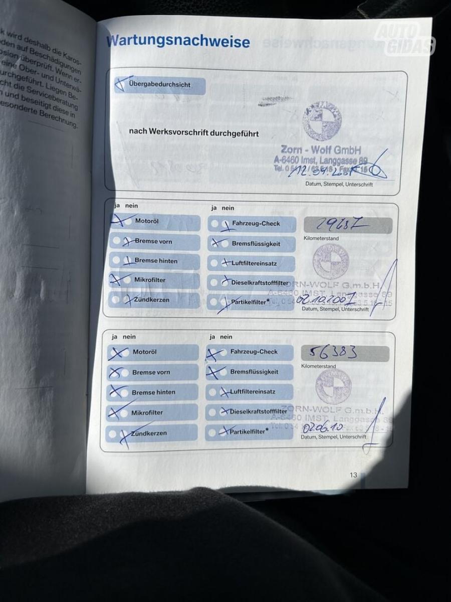 Серый БМВ 320 2007 в Вильнюс, объемом двигателя 2.00 л и пробегом 214 тыс. км за 1450 €, фото 23 на AUTOMOTO.COM.LV