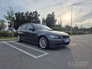 Grey BMW 320 2007 in Riga, with an engine capacity of 2.00 L and mileage of 270 thousand km for 4950 €, photo 1 on AUTOMOTO.COM.LV