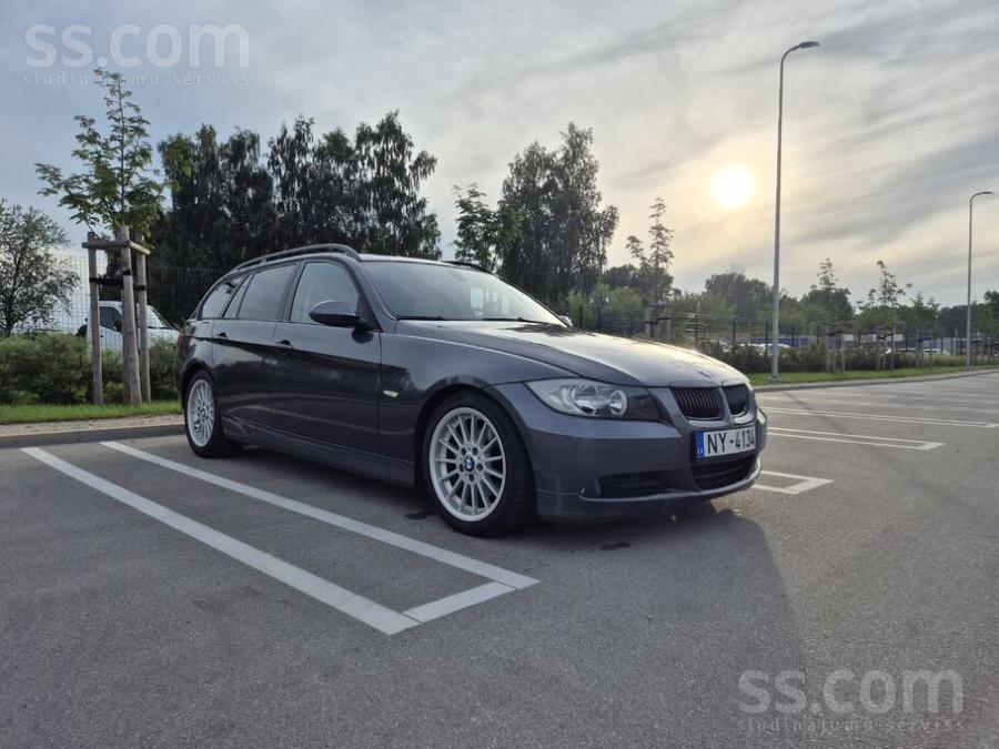 Grey BMW 320 2007 in Riga, with an engine capacity of 2.00 L and mileage of 270 thousand km for 4950 €, photo 1 on AUTOMOTO.COM.LV