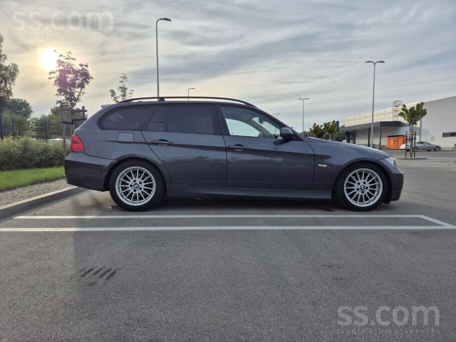 Grey BMW 320 2007 in Riga, with an engine capacity of 2.00 L and mileage of 270 thousand km for 4950 €, photo 3 on AUTOMOTO.COM.LV