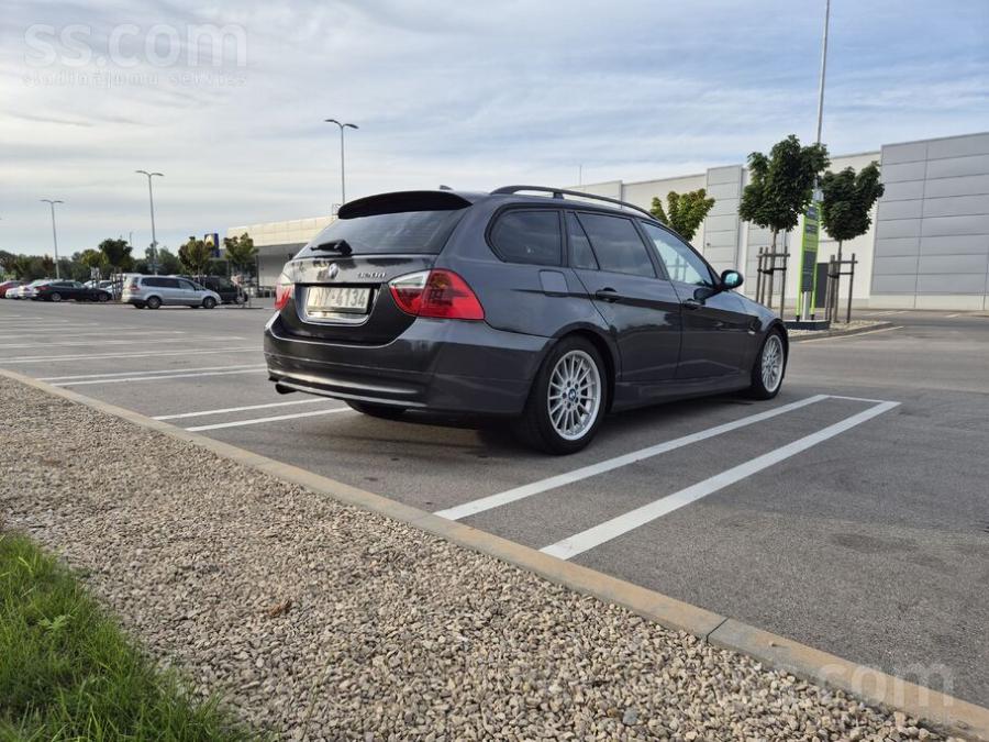 Grey BMW 320 2007 in Riga, with an engine capacity of 2.00 L and mileage of 270 thousand km for 4950 €, photo 4 on AUTOMOTO.COM.LV