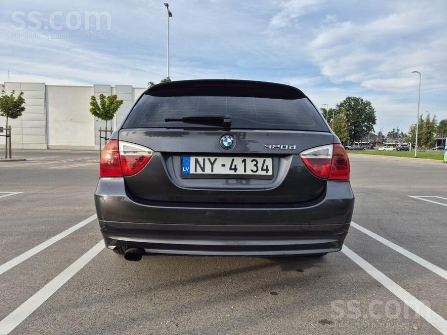 Grey BMW 320 2007 in Riga, with an engine capacity of 2.00 L and mileage of 270 thousand km for 4950 €, photo 5 on AUTOMOTO.COM.LV