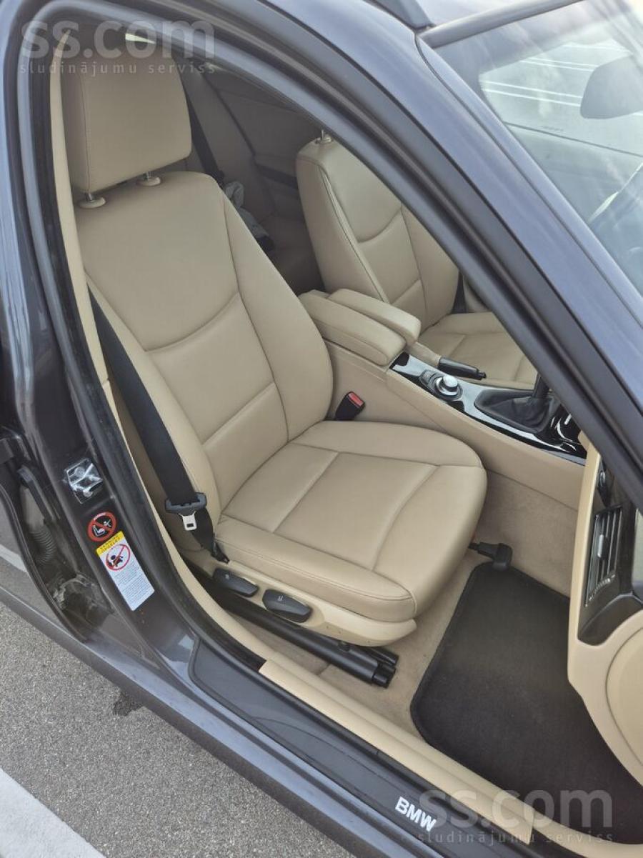 Grey BMW 320 2007 in Riga, with an engine capacity of 2.00 L and mileage of 270 thousand km for 4950 €, photo 19 on AUTOMOTO.COM.LV