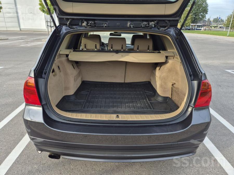 Grey BMW 320 2007 in Riga, with an engine capacity of 2.00 L and mileage of 270 thousand km for 4950 €, photo 26 on AUTOMOTO.COM.LV