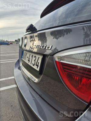Grey BMW 320 2007 in Riga, with an engine capacity of 2.00 L and mileage of 270 thousand km for 4950 €, photo 27 on AUTOMOTO.COM.LV