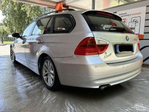 Grey BMW 320 2007 in Vilnius, with an engine capacity of 2.00 L and mileage of 214 thousand km for 1399 €, photo 3 on AUTOMOTO.COM.LV
