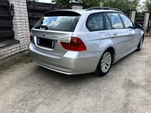 Grey BMW 320 2007 in Vilnius, with an engine capacity of 2.00 L and mileage of 214 thousand km for 1399 €, photo 11 on AUTOMOTO.COM.LV