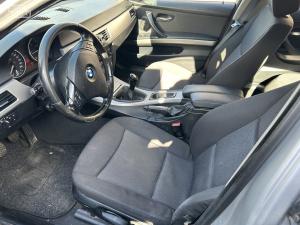 Grey BMW 320 2007 in Vilnius, with an engine capacity of 2.00 L and mileage of 214 thousand km for 1399 €, photo 16 on AUTOMOTO.COM.LV