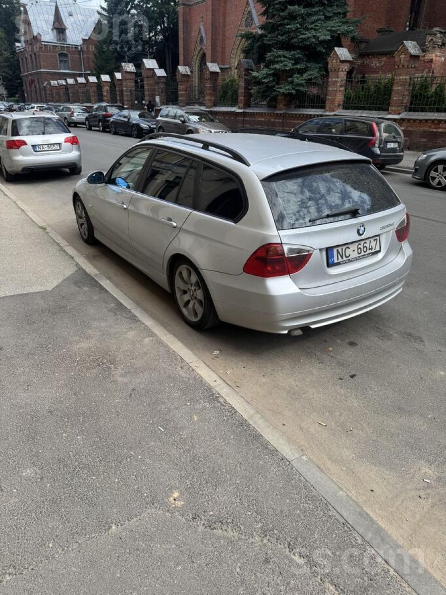 Grey BMW 320 2007 in Riga, with an engine capacity of 2.00 L and mileage of 360 thousand km for 2700 €, photo 6 on AUTOMOTO.COM.LV