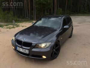 Grey BMW 320 2007 in Riga, with an engine capacity of 2.00 L and mileage of 433 thousand km for 3500 €, photo  on AUTOMOTO.COM.LV