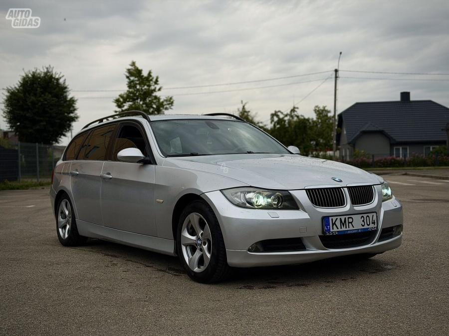 Pelēks BMW 320 2007 Šauļi, ar dzinēja tilpumu 2.00 L un nobraukumu 389 tūkst. km par 2999 €, foto 4 vietnē AUTOMOTO.COM.LV