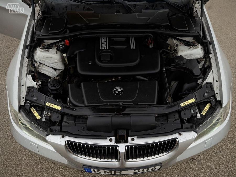 Pelēks BMW 320 2007 Šauļi, ar dzinēja tilpumu 2.00 L un nobraukumu 389 tūkst. km par 2999 €, foto 23 vietnē AUTOMOTO.COM.LV