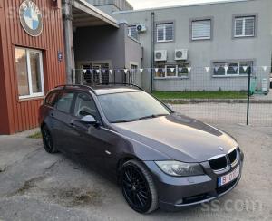 Grey BMW 320 2007 in Cesis, with an engine capacity of 2.00 L and mileage of 260 thousand km for 2950 €, photo  on AUTOMOTO.COM.LV