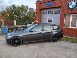 Grey BMW 320 2007 in Cesis, with an engine capacity of 2.00 L and mileage of 260 thousand km for 2950 €, photo 6 on AUTOMOTO.COM.LV