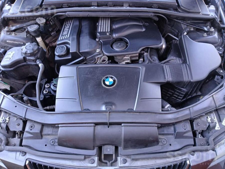 Grey BMW 320 2007 in Cesis, with an engine capacity of 2.00 L and mileage of 260 thousand km for 2950 €, photo 14 on AUTOMOTO.COM.LV