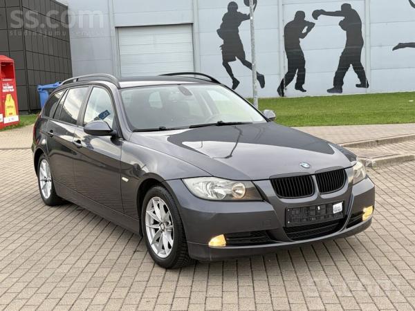 Grey BMW 320 2007 in Riga, with an engine capacity of 2.00 L and mileage of 279 thousand km for 3590 €, photo 4 on AUTOMOTO.COM.LV